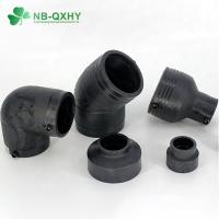 China Equal Connection Welding HDPE PE Plastic Pipe SDR11 Elbow Tee Coupling for Pipe System for sale
