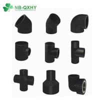 China Customized Black Plastic HDPE Pipe Fitting Electrofusion Flange with TUV CE Certificate for sale