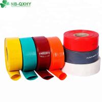 China Customized Request High Pressure Layflat Water Irrigation Hose Light Weight Green for sale