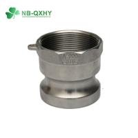 China Female Thread Distribution Camlock Quick Fitting for Layflat Hose in Various Materials for sale