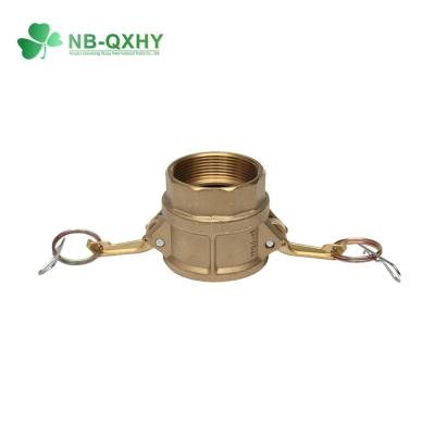 Cina Accoppiamento del tubo di accoppiamento a camlock adattatore rapido di tipo D per la distribuzione del filo femminile in vendita