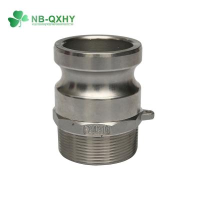 Cina Maschio spazzolato Cam Lock Groove Fitting Camlock CouplerTippo F Distribuzione del filo Maschio in vendita