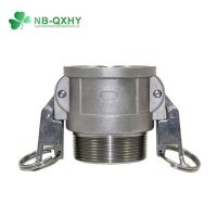 China Round Head Aluminum Quick Connect Malefemale Camlock Coupling Coupler for Layflat Hose for sale