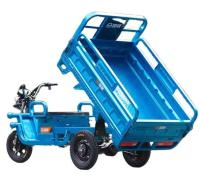 Quality Blue High Load Agricultural Electric Cargo Tricycle Express Electric Tricycle for sale
