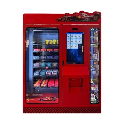 China F1 Model Cars Toy Vending Machine with Transparent Display and Elevator System for sale
