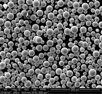 China ACME Spherical Titanium Alloy Powder Fine Size Spherical Shape For Additive Manufacturing for sale