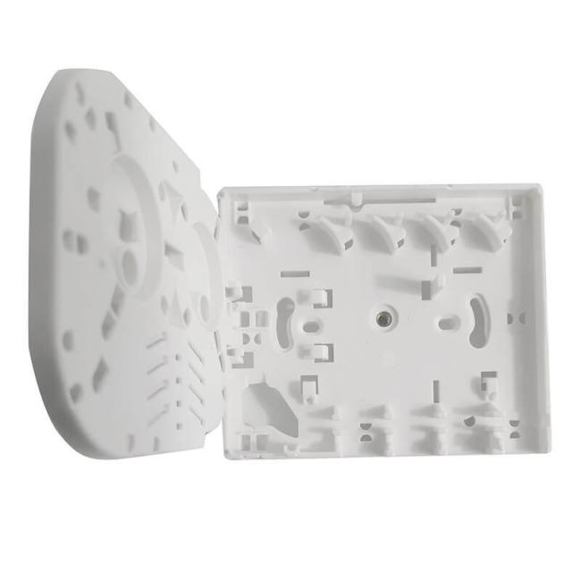 White 4-Port FTTH Terminal Box