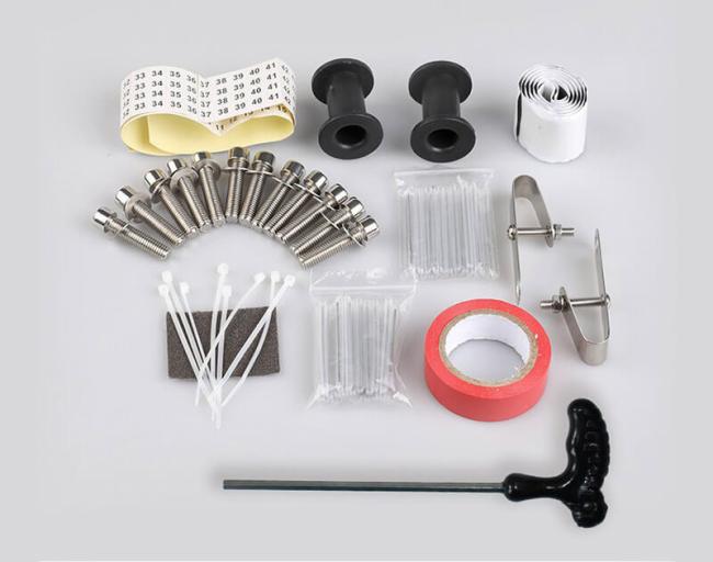 Fiber optic splice closure accessories