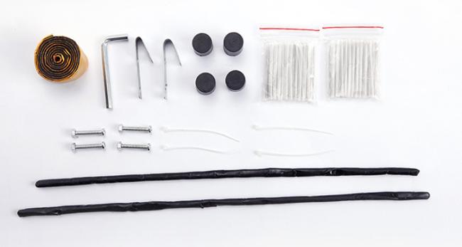 Accessories included with PC ABS Material 48 Cores Fiber Optic Enclosure