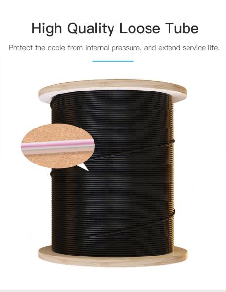 Quality 1Km Meter Mini Underground Submarine GYXTW Drop Outdoor Single Mode Fiber Optic for sale