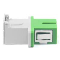 Quality Storage Temp. 40°C to 85°C SC APC Optic Fiber Adaptor with Filp Auto Shutter and for sale