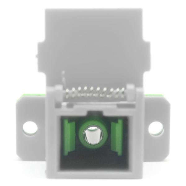 Quality Storage Temp. 40°C to 85°C SC APC Optic Fiber Adaptor with Filp Auto Shutter and for sale