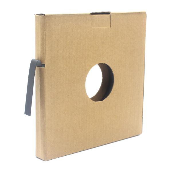 Quality Adjustable Fixing Clamp Stainless Steel Binding Strap for Banding Boxes in Blue for sale