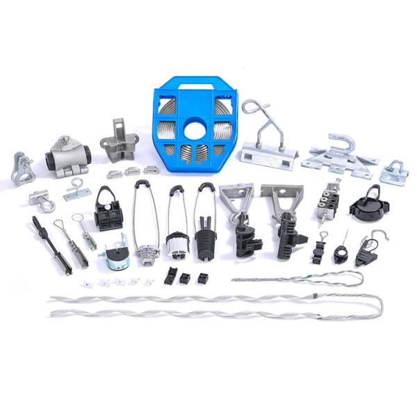 Quality 15kN MBL Fiber Optic Aluminum Alloy Bracket for Draw Hooks and Electric Power for sale