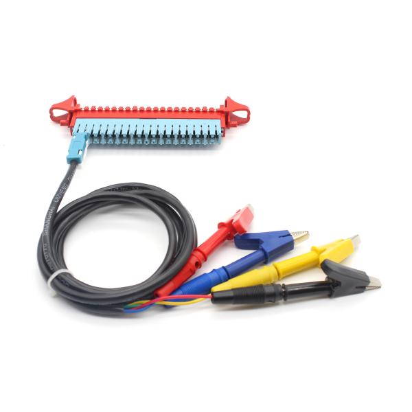 Quality Electronic STG Block Type Lead Wire Test Cable 4-wire Serial Test Probe With for sale