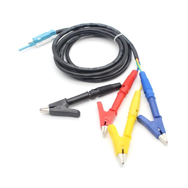 Quality Electronic STG Block Type Lead Wire Test Cable 4-wire Serial Test Probe With for sale