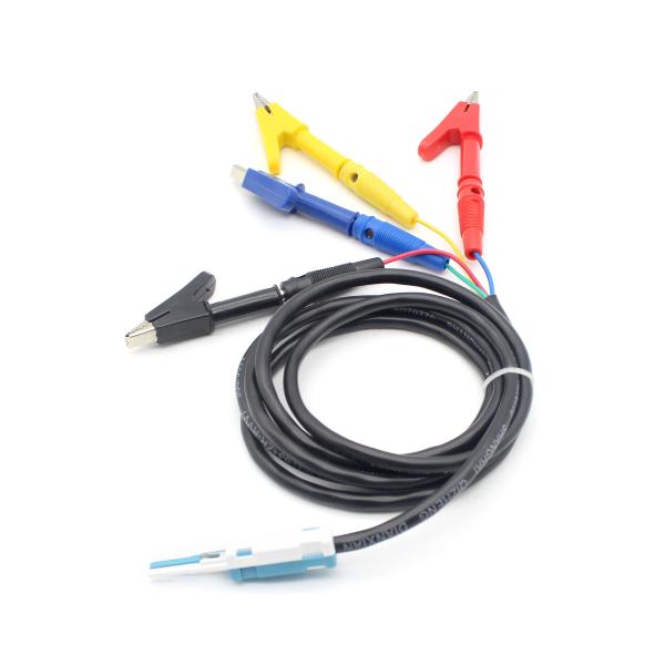 Quality Electronic STG Block Type Lead Wire Test Cable 4-wire Serial Test Probe With for sale