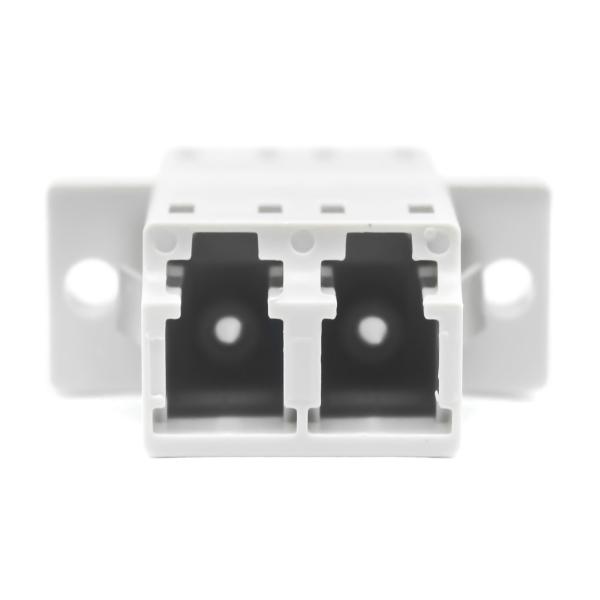 Quality Loading Test ≥ 70 N and Insertion Loss 0.2dB Fiber Optic LC/PC Duplex Adapter for sale