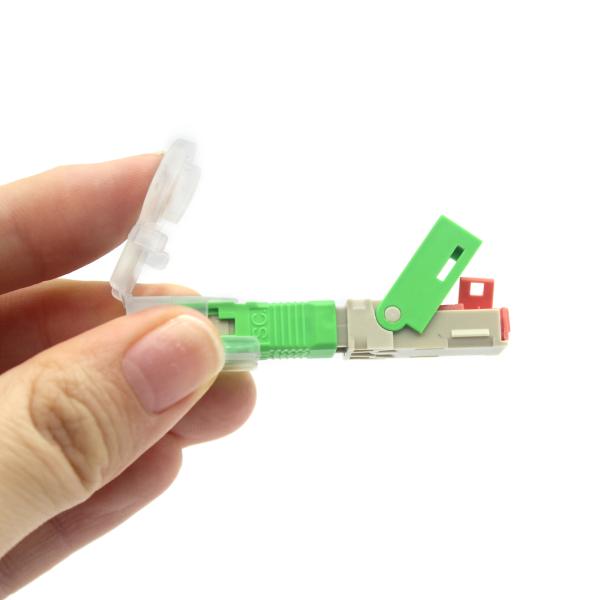 Quality 55mm/60mm Length Electronic Tablet FTTH Field Assembly Optical Fiber Optic SC for sale