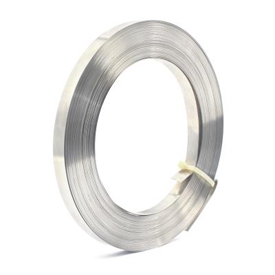 Quality 0.26/0.35/0.6/0.75mm Stainless Steel Banding Strap for Adjustable Length Pipes for sale