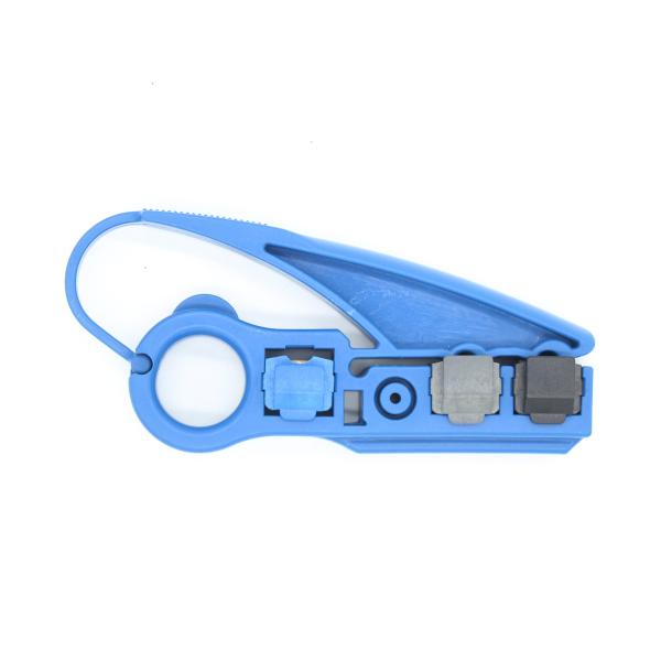 Quality Bule One Piece Construction Two Blades Model Coax Coaxial Cable Cutter Stripper for sale