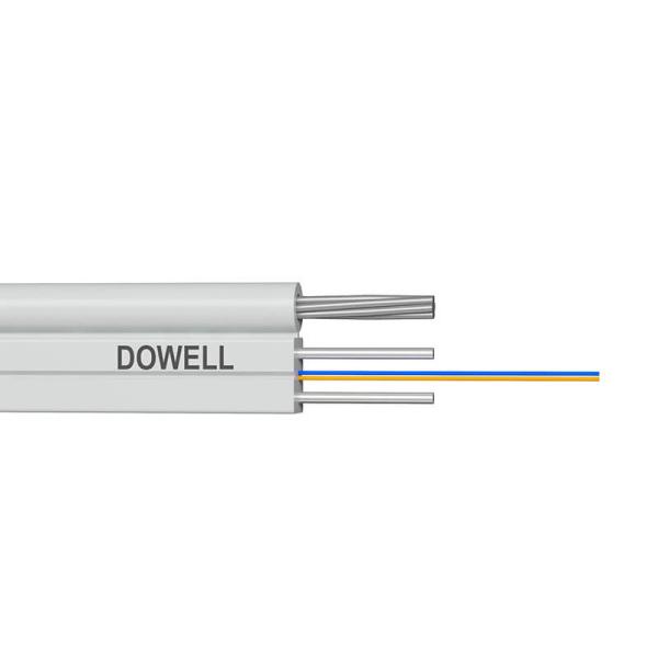 Quality FRP KFRP Fiber Optic Cable for Outdoor FTTH Connection 2*5.0mm G652D G657A for sale