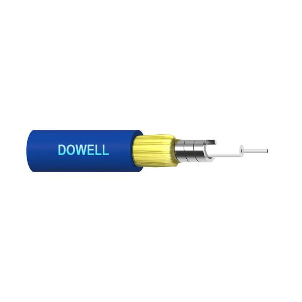Quality Simplex FTTH Optical Fiber Cable 1 Core Indoor With PVC LSZH Sheath for sale