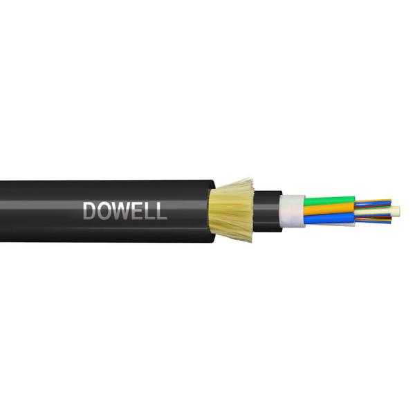 Quality All Dielectric Fiber Optic Cable Self Supporting Aerial 2 6 12 24 48 144 Cores for sale