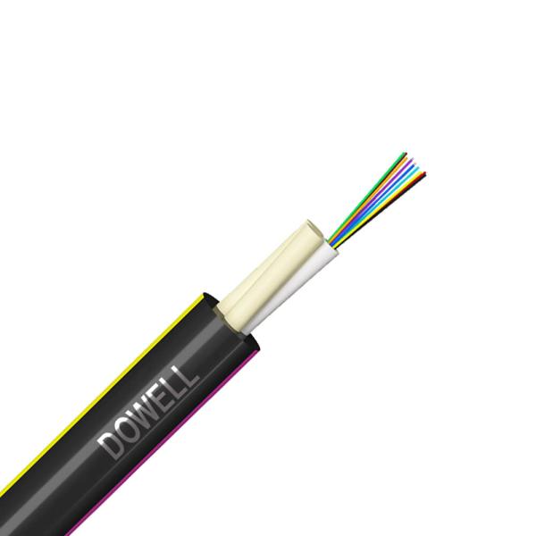 Quality 2 FRP Aerial 6 Core Fiber Optic Cable 8 Cores GYTS Fiber Cable for sale