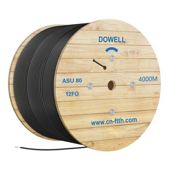 Quality 2 FRP Aerial 6 Core Fiber Optic Cable 8 Cores GYTS Fiber Cable for sale