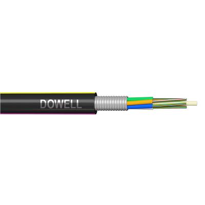 China Water Resistant Fiber Optic Cable Crush Resistant With Double Jacket for sale