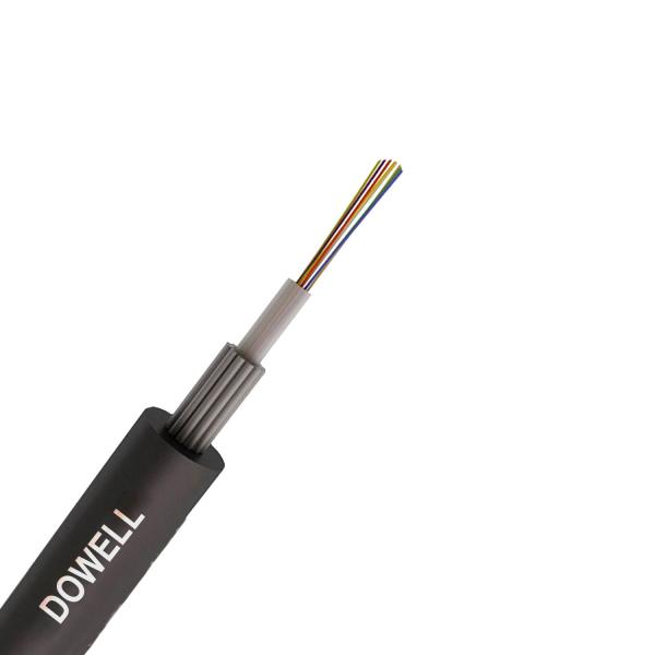 Quality 8 Core Non-armored Underground Duct Optical Cable With Steel Wire Armored for sale