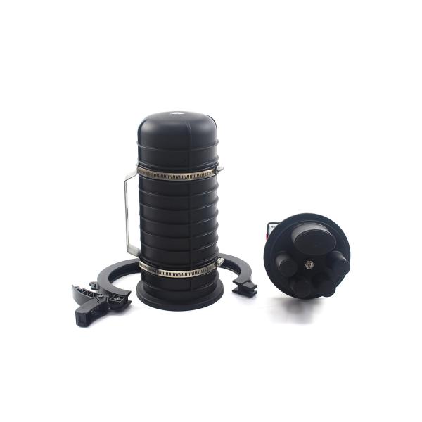 Quality 1 In 4 Out Fiber Splice Enclosure 144F Vertical For FTTH FTTB for sale