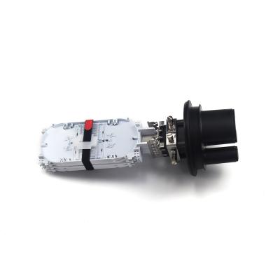China 1 In 4 Out Fiber Splice Enclosure 144F Vertical For FTTH FTTB for sale
