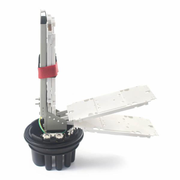 Quality Rubber Sealing Heat Shrink Cable Splice Enclosure Fiber Optic Splice Kit for sale