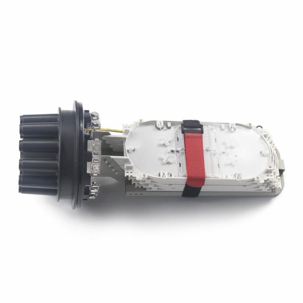 Quality Rubber Sealing Heat Shrink Cable Splice Enclosure Fiber Optic Splice Kit for sale