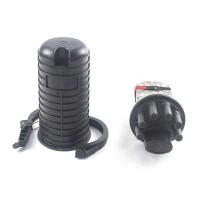 China Dome Fiber Optic Splice Closure PC With Easy Cable Management for sale
