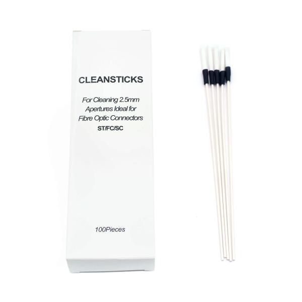 Quality None Clean Stick Fiber Optic Connectors Cleaning 2.5mm SC ST FC Connector for sale