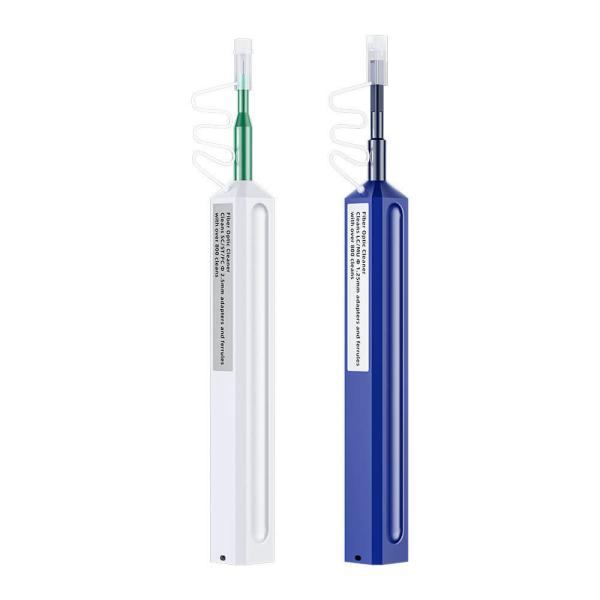 Quality Universal 1.25mm Bule Fiber Optic Cleaner Pen For LC MU Connectors for sale