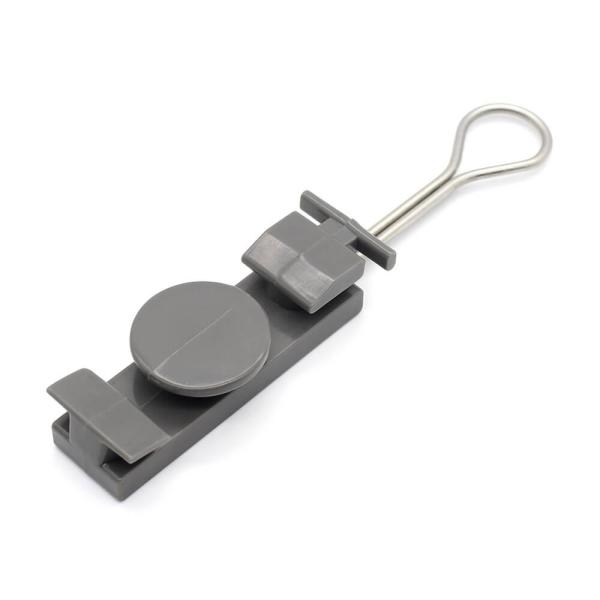 Quality High-strength Stainless Steel Drop Wire Clamp with Beveled End for Cable Protection for sale
