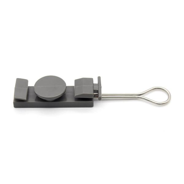 Quality High-strength Stainless Steel Drop Wire Clamp with Beveled End for Cable for sale