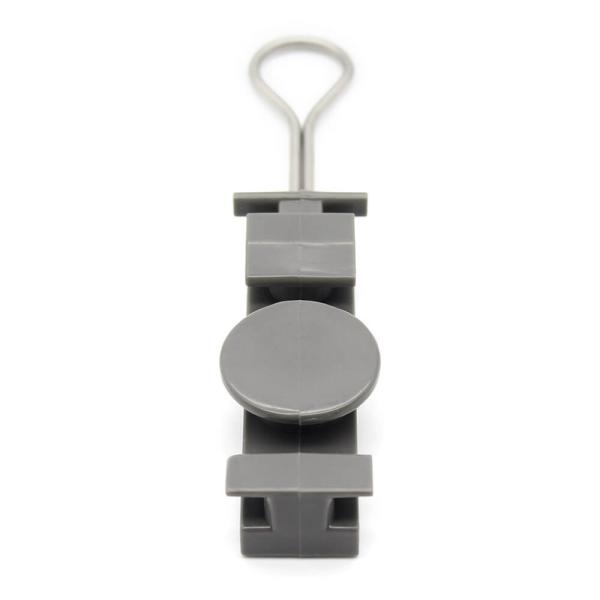 Quality High-strength Stainless Steel Drop Wire Clamp with Beveled End for Cable for sale