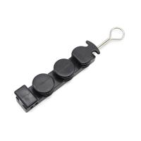 Quality S Fix Type Fiber Drop Wire Clamp for Telecommunications and Electrical Systems for sale