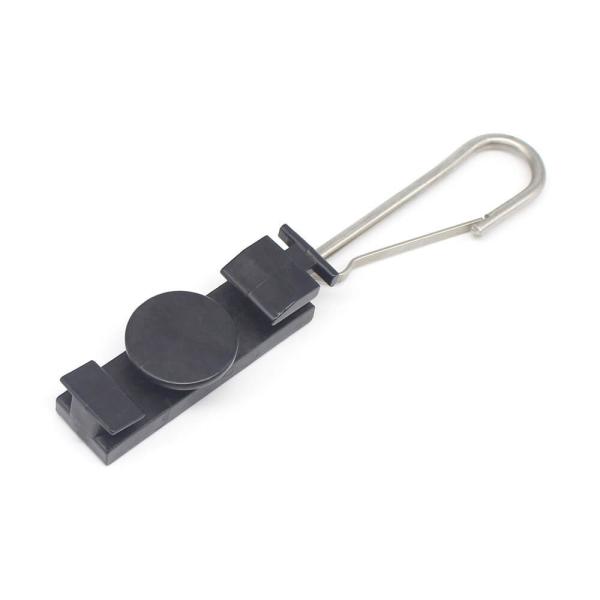 Quality Outdoor S Type Anchor Rope Clamp Drop Wire Tension Clamp With Flat Open Hook for sale