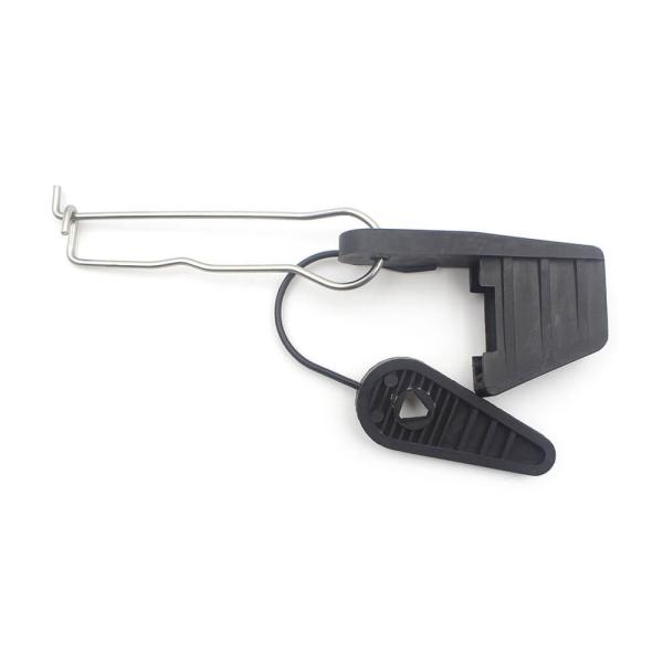 Quality Economical Nylon Fiber Drop Wire Clamp With Stainless Steel Hook for sale