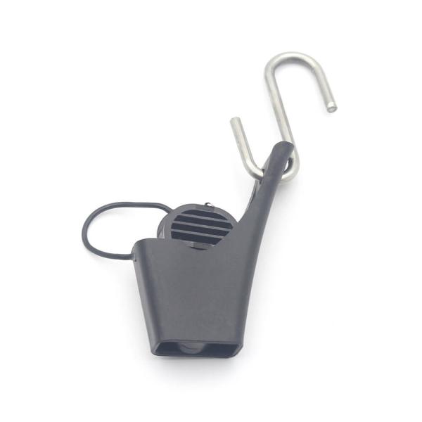 Quality ABS Plastic Fiber Drop Wire Clamp High Tension Q235 Hot Dip Galvanized Steel for sale