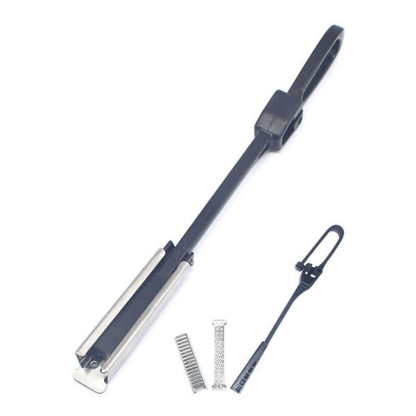 Quality Fiber Drop Wire Suspension Clamp Flat Wedge shaped securing Galvanised for sale