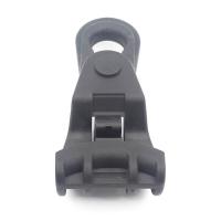 China Black Outdoor Plastic Drop Wire Clamp Suspension Clamp Bracket for sale