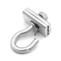 China C-type Galvanized Steel Draw Hook For Fiber Optic Cabling for sale