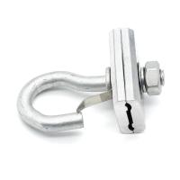 China C-type Galvanized Steel Draw Hook For Fiber Optic Cabling for sale